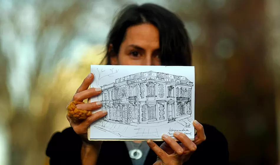 “Ilustro para no olvidar”, trazos para la memoria arquitectónica de la Ciudad | Nota al Pie ...